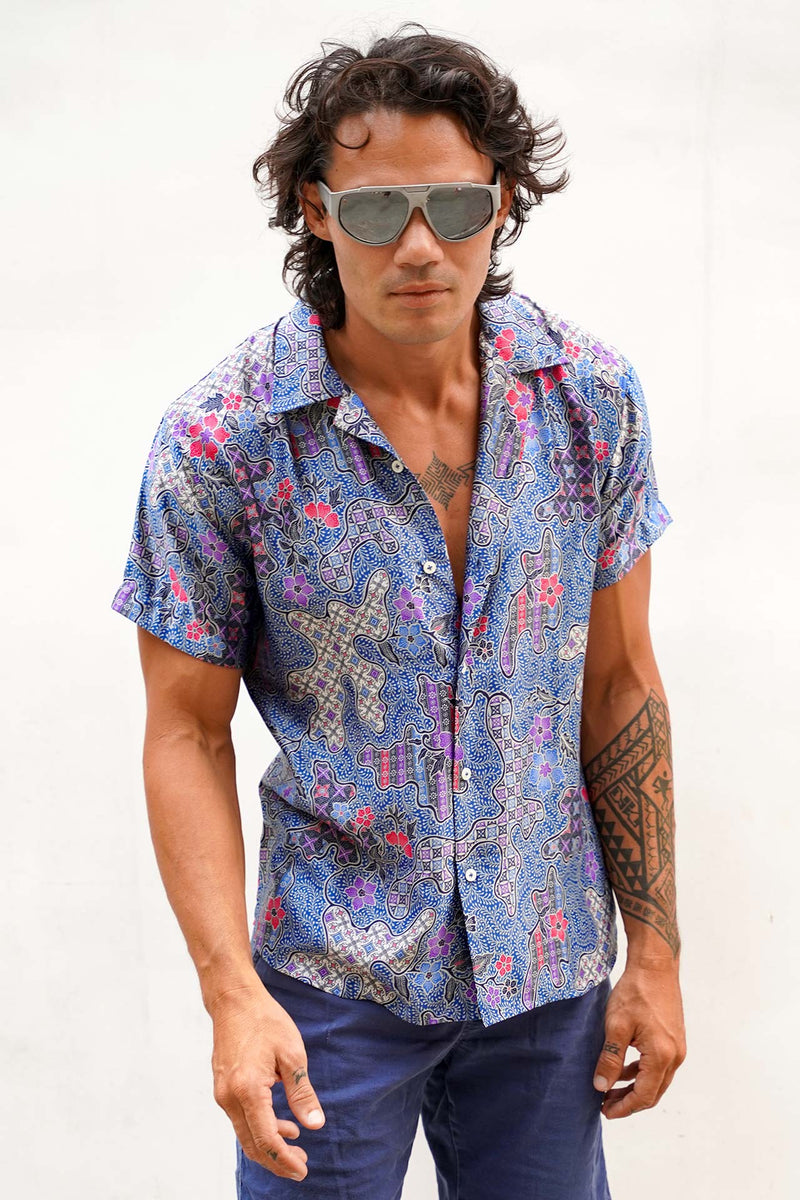 Inflection Point Cabana Shirt – Rafikimono